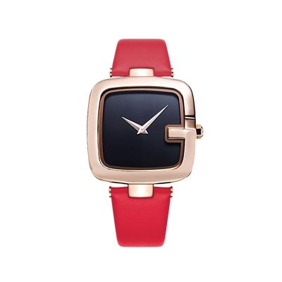 China Buckle Clasp Small Square Watch Women'S Quartz Watch Waterproof 3atm OEM for sale