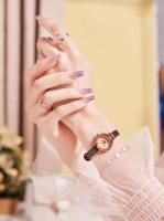 China Shockproof Shell Casual Automatic Watch Waterproof Quartz Women Watch for sale