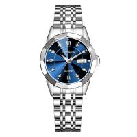 China Swiss Waterproof Women'S Watch Luminous Double Calendar Watch For Women for sale
