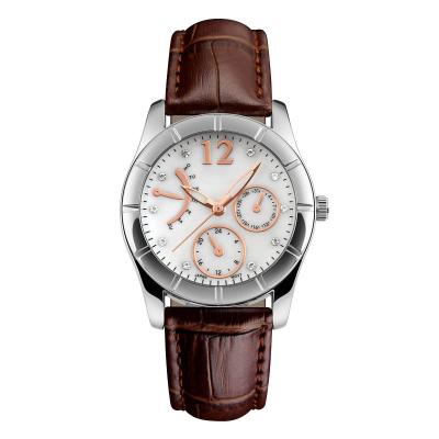 China Customized Service Stainless Steel Quartz Wrist Watch Buckle Clasp Type Waterproof for sale