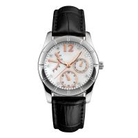 China Customized Service Stainless Steel Quartz Wrist Watch Buckle Clasp Type Waterproof for sale