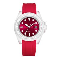 China Round Stainless Steel Quartz Wrist Watch With Colors Dial 95g Weight for sale