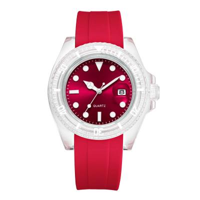 China Round Stainless Steel Quartz Wrist Watch With Colors Dial 95g Weight for sale