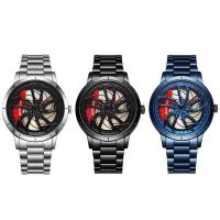 China 3ATM Stainless Steel Quartz Watch 13mm Case Thickness Water Resistance for sale