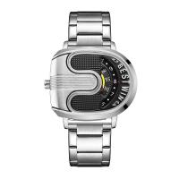 China Colors Dial Stainless Steel Watch with Quartz Movement Technology for sale
