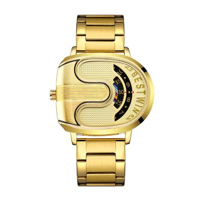 China Colors Dial Stainless Steel Watch with Quartz Movement Technology for sale