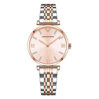 China Womens Stainless Steel Quartz Wrist Watch with Time Display Function for sale
