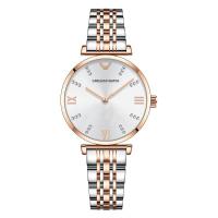 China Womens Stainless Steel Quartz Wrist Watch with Time Display Function for sale