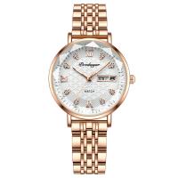 China Business Style Silver Quartz Watch With Water Resistance 3ATM for sale