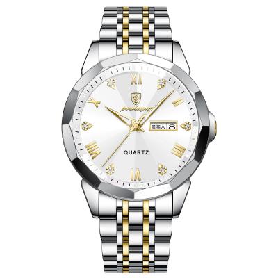 China Silvery Quartz Wristwatch Water Resistance 3ATM Time Display Function Available for sale