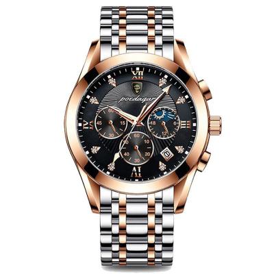China Stainless Steel Quartz Wrist Watch with 43mm Case Diameter and Quartz Movement for sale