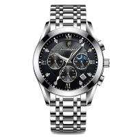 China Stainless Steel Quartz Wrist Watch with 43mm Case Diameter and Quartz Movement for sale