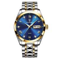 China Stainless Steel Quartz Wrist Watch with Case Thickness 13mm Band Length 24cm for sale