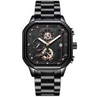 China Stainless Steel Quartz Wrist Watch Designed with Pointer Display for sale