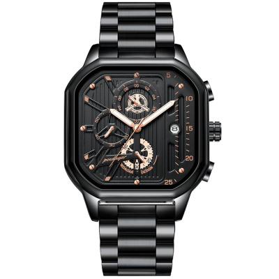 China Stainless Steel Quartz Wrist Watch Designed with Pointer Display for sale