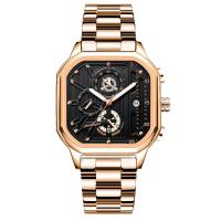 China Stainless Steel Quartz Wrist Watch Designed with Pointer Display for sale