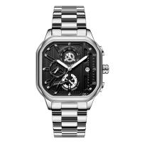 China Stainless Steel Quartz Wrist Watch Designed with Pointer Display for sale