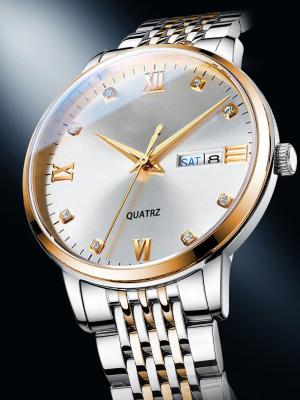 China 22cm Band Length Alloy Quartz Wrist Watch With Time Display for sale