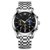 China 12mm Band Width Alloy Quartz Wrist Watch with 8mm Case Thickness for sale