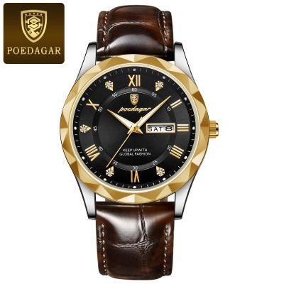 China 38mm Quartz Battery Wristwatches With Customized Dial Color And Mineral Crystal for sale