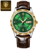 China 38mm Quartz Battery Wristwatches With Customized Dial Color And Mineral Crystal for sale