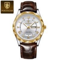 China 38mm Quartz Battery Wristwatches With Customized Dial Color And Mineral Crystal for sale