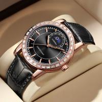 China Stainless Steel Bezel Quartz Battery Wristwatches With Customize Dial And Buckle Clasp for sale