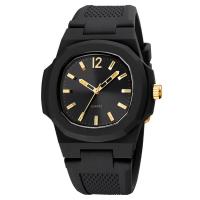 China Laipute Square Mirror Face Silicone Band Digital Watch 5ATM Waterproof for sale