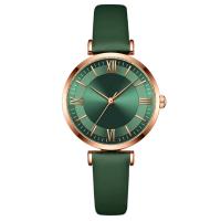 China Nonscratch Women Quartz Wrist Watch Chronograph Watches 30M Life Waterproof for sale