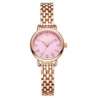China ODM Automatic Ladies Wrist Watch 1ATM Waterproof With Mushroom Buckle for sale