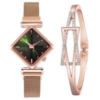 China 3Bar Waterproof Ladies Watch And Bracelet Gift Set ODM Availbale for sale