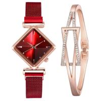 China 3Bar Waterproof Ladies Watch And Bracelet Gift Set ODM Availbale for sale