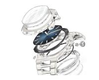 China Laipute Alloy Quartz Wrist Watch , SS316L Minimalist Stainless Steel Watch for sale