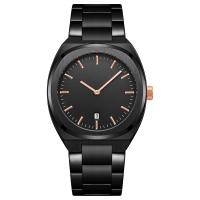 China 3Bar Waterproof Stainless Steel Back Base Metal Bezel Japan Movt Watch for sale