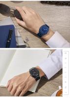 China 3Bar Waterproof Stainless Steel Back Base Metal Bezel Japan Movt Watch for sale