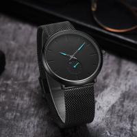China PE45 Movt Alloy Quartz Wrist Watch , Scratchproof 316l Stainless Steel Watch for sale