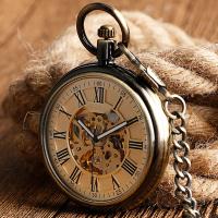 China 1ATM Waterproof Vintage Collection Quartz Pocket Watch Sapphire Material for sale