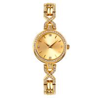 China OEM Genuine Diamond Quartz Watch , 200mm Stainless Steel Diamond Watch for sale