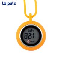 China Plexiglass Nurses Clip On Fob Watch 10.5mm Thickness Silicone Material for sale