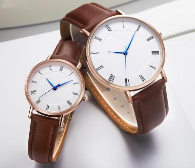 China Analog Branded Watch Gift Set For Couple SUS316L 3ATM Water Resistant for sale