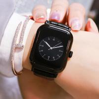 China Square Shape Women Quartz Wrist Watch Wearproof Antiscratch 64g for sale