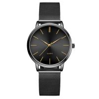 China Antiscratch Ultra Thin Mens Watches ODM Available WIth Bilateral Press Buckle for sale