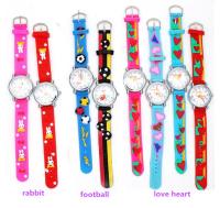 China Multipattern Quartz Kids Watch 14mm Thickness OEM Available for sale