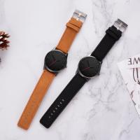 China Personalized Watches For Men leather Band 52g Weight Round Crown type for sale