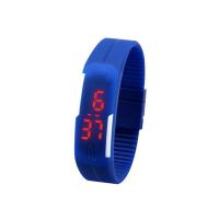 China Unisex Analog Digital Sports Watch Silicone Strap ODM Digital Wristband Watch for sale