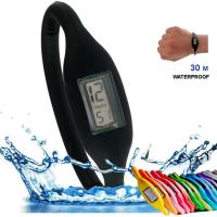 China Multiapplication Silicone Digital Watch 3ATM Waterproof Ecofriendly for sale