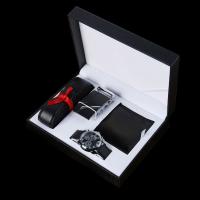 China 3 piece Mens Gift Watch Set 16*21*5.5cm Size For Business for sale