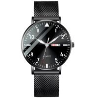 China Bilayer Multifunction Watch Stainless Steel Back Bracelet Watch 6mm Thickness for sale