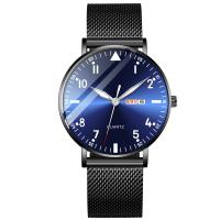 China Bilayer Multifunction Watch Stainless Steel Back Bracelet Watch 6mm Thickness for sale