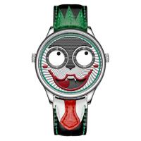 China Fashion Alloy Quartz Wrist Watch Clown Face wearresistant Multipurpose for sale